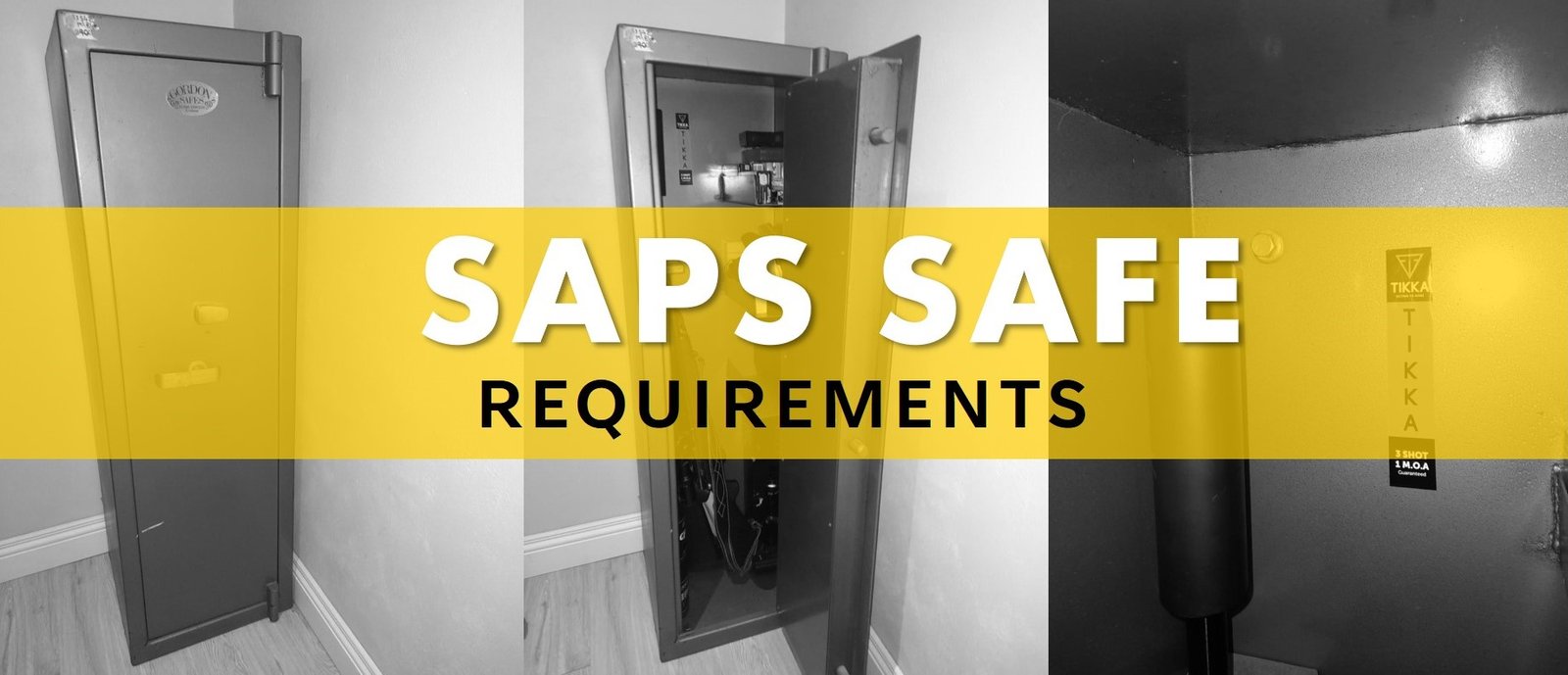 SAPS Firearm Safe Requirements - GUNLINK Licensing Consultants